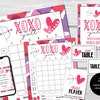 Valentine's Day Printable Flashcards for Kids, Valentine Vocabulary ...