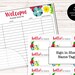 Floral Spring Bunco Party Bundle Printable, Score Cards & Invitation ...