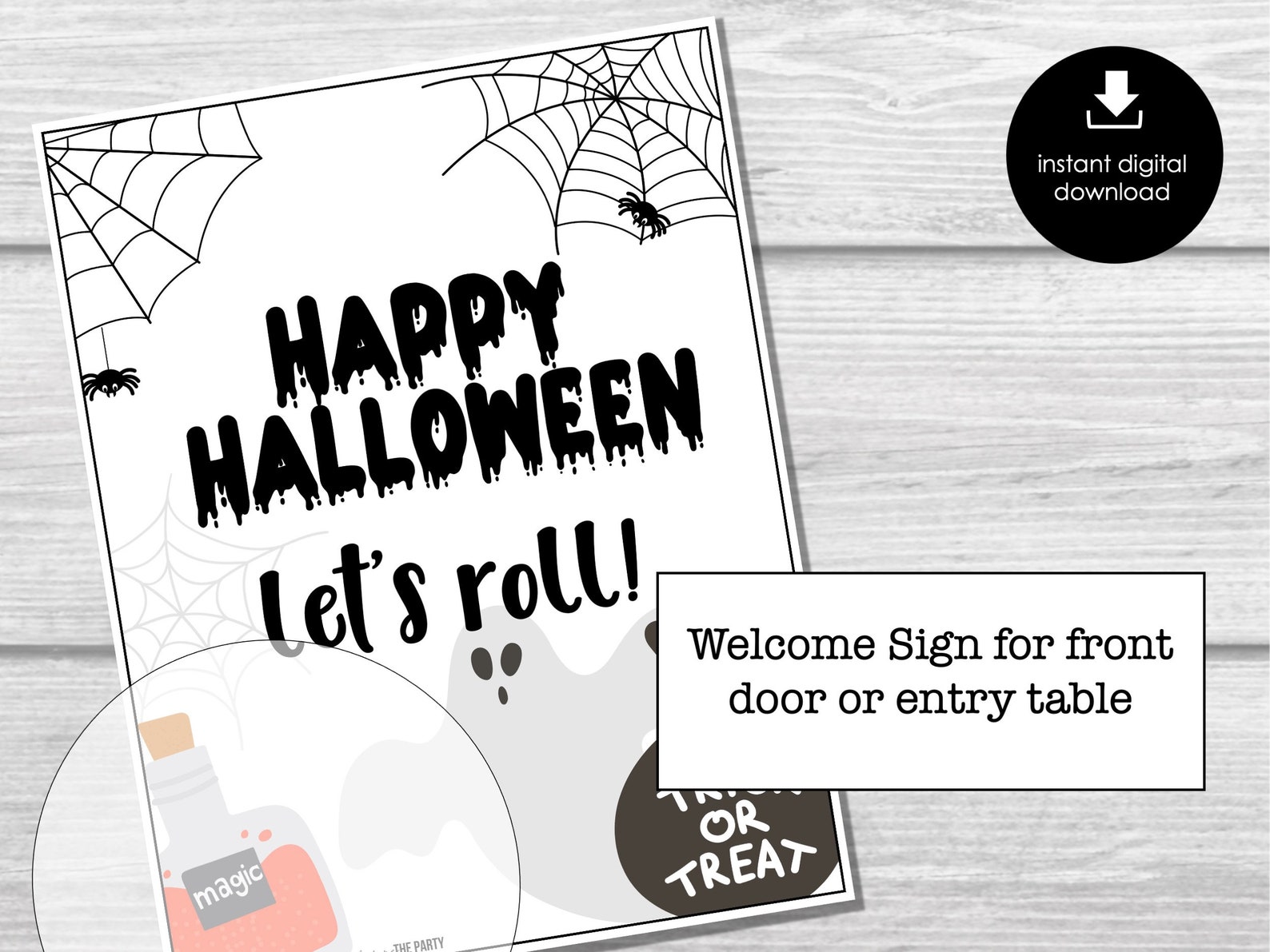 Halloween Bunco Score Cards, Bunco Printables, October Bunco Party ...