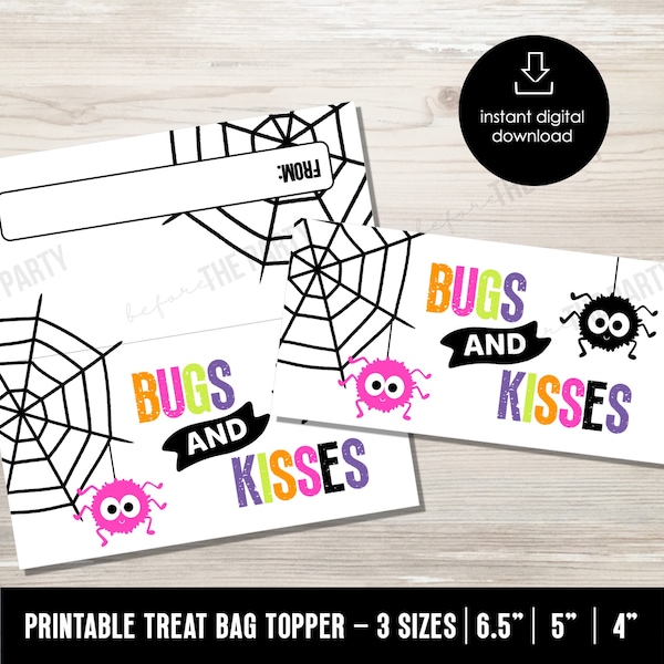 Treat Bag Topper - Etsy