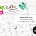 Summer Find Someone Who Bingo Printable Party Game Printable - Etsy