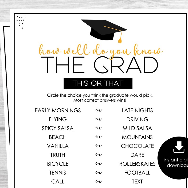 Group Grad Party - Etsy