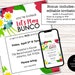 Spring Floral Bunco Score Cards, April Bunco Score Sheets, Spring Bunco ...