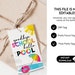 Goodbye School Hello Pool Gift Tags: Printable Summer Party Favor ...
