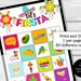 Fiesta Bingo Party Game Printable, Cinco De Mayo Bingo Game, Mexican ...