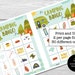 Camping Bingo Game, Party Game for Kids, Classroom Bingo Game, Scout ...
