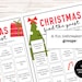 Christmas Find Someone Who Party Game, Printable Find the Guest Bingo ...