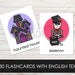 Halloween Printable Flashcards for Kids Halloween Vocabulary - Etsy