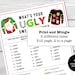 Whats Your UGLY SWEATER Name, Christmas Fun Name Game, Fun Party Name ...