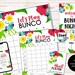 Spring Floral Bunco Score Cards, April Bunco Score Sheets, Spring Bunco ...