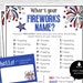 4th of July Find the Guest Bingo, Printable Party Game, Game for Adults ...