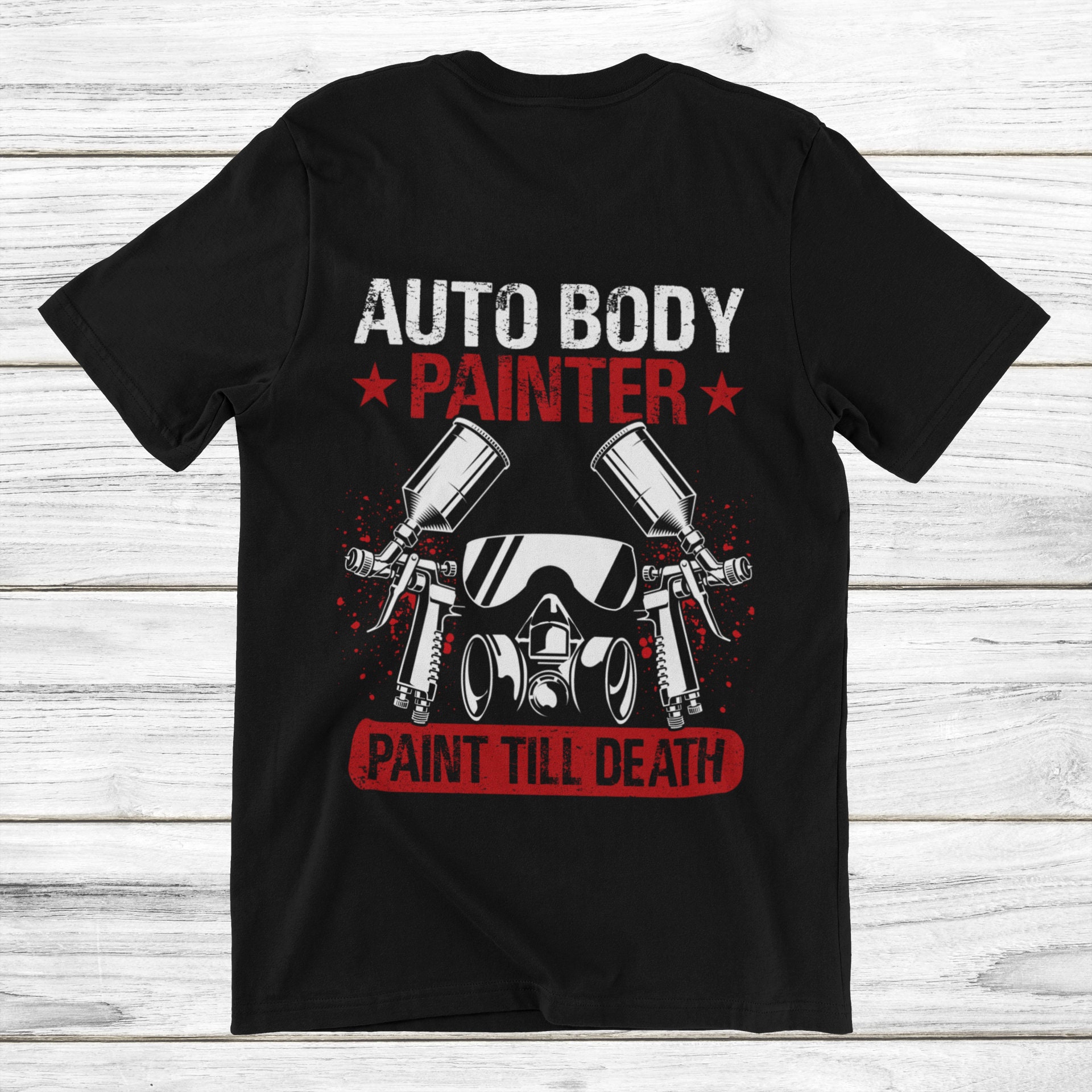 Car Painter Shirt Auto Body Painting T-shirt Automotive Car Painter T ...