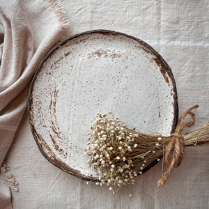 Ceramic Plate, Handmade Plate, Rustic Plate, Housewarming Plates ...