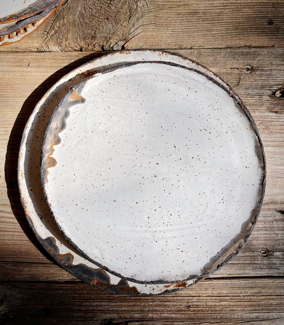 Ceramic Plate Handmade Plate Rustic Plate Housewarming - Etsy