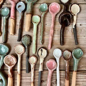 Ceramic Spoons, Stirring Spoons, Handmade Ceramic Spoons, Handmade ...