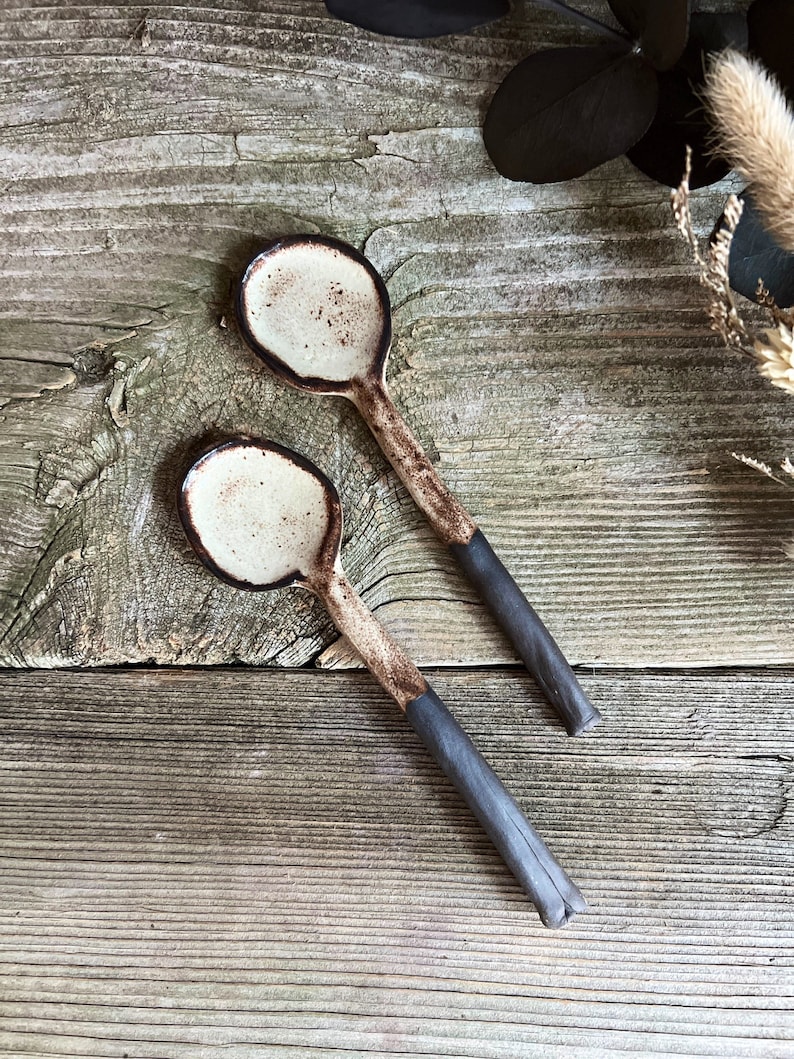 Ceramic Spoons, Stirring Spoons, Handmade Ceramic Spoons, Handmade ...