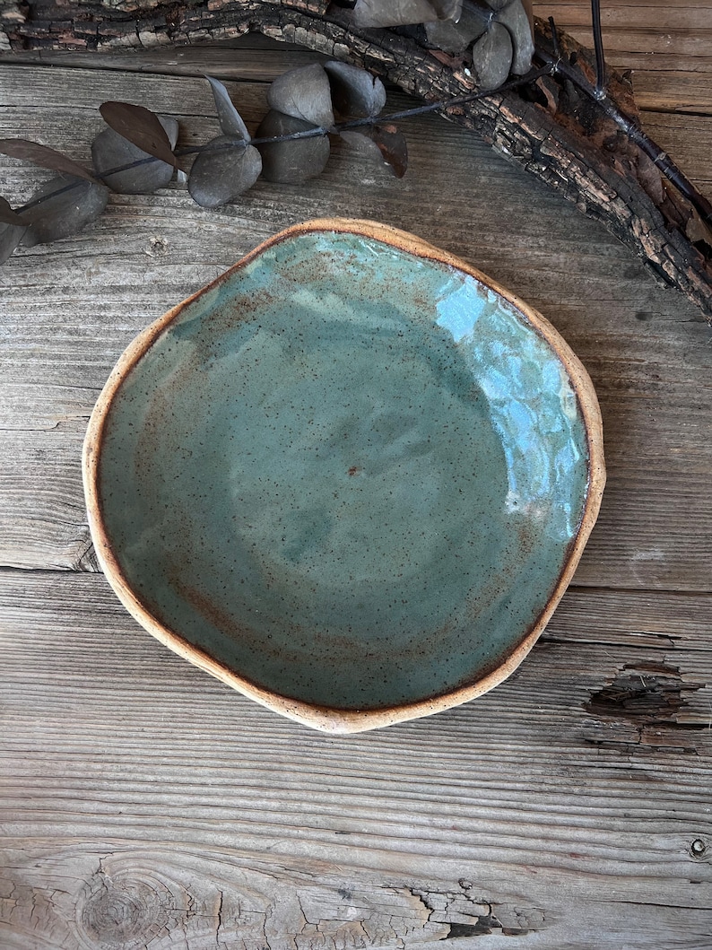 Irregular Shape Bowls, Ceramic Shallow Bowl, Rustic Bowls, Pasta Bowl ...