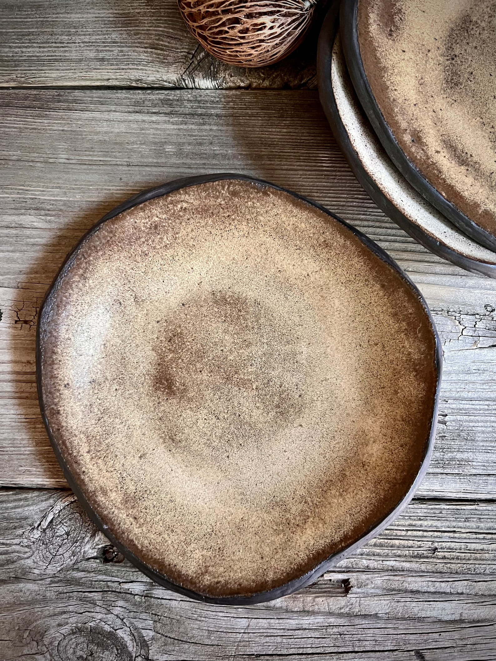 Ceramic Plate Handmade Plate Rustic Plate Housewarming - Etsy