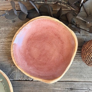 Irregular Shape Bowls, Ceramic Shallow Bowl, Rustic Bowls, Pasta Bowl ...