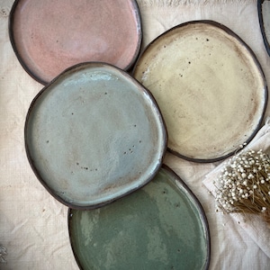 Ceramic Plates Dessert Plates Handmade Ceramic Plates - Etsy