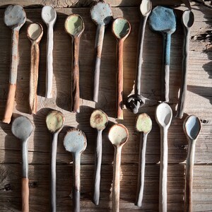 Ceramic Spoons Stirring Spoons Handmade Ceramic Spoons - Etsy