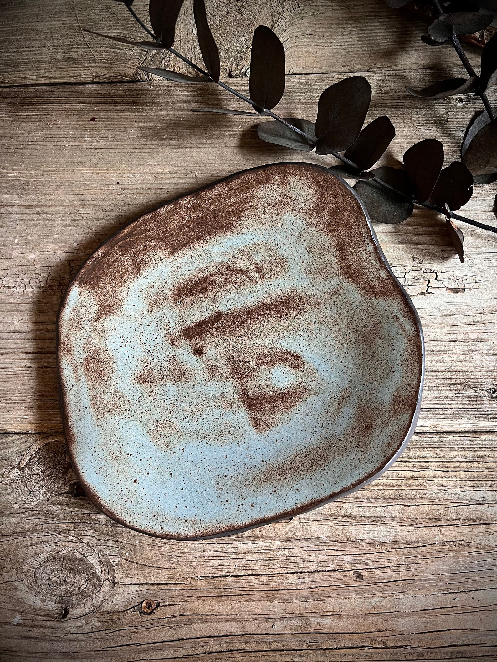 Ceramic Plate Handmade Plate Rustic Plate Housewarming - Etsy