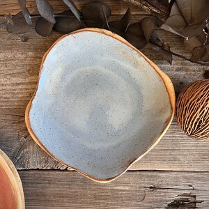 Irregular Shape Bowls, Ceramic Shallow Bowl, Rustic Bowls, Pasta Bowl ...