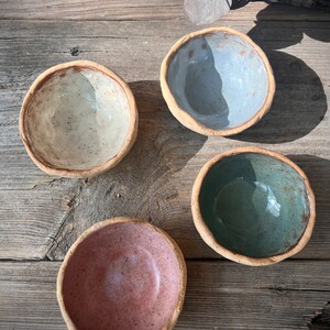 Ceramic Sauce Bowls, Rustic Small Bowls, Sauce Bowls, Pottery Mini ...