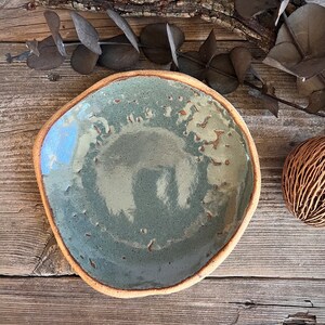 Irregular Shape Bowls Ceramic Shallow Bowl Rustic Bowls - Etsy