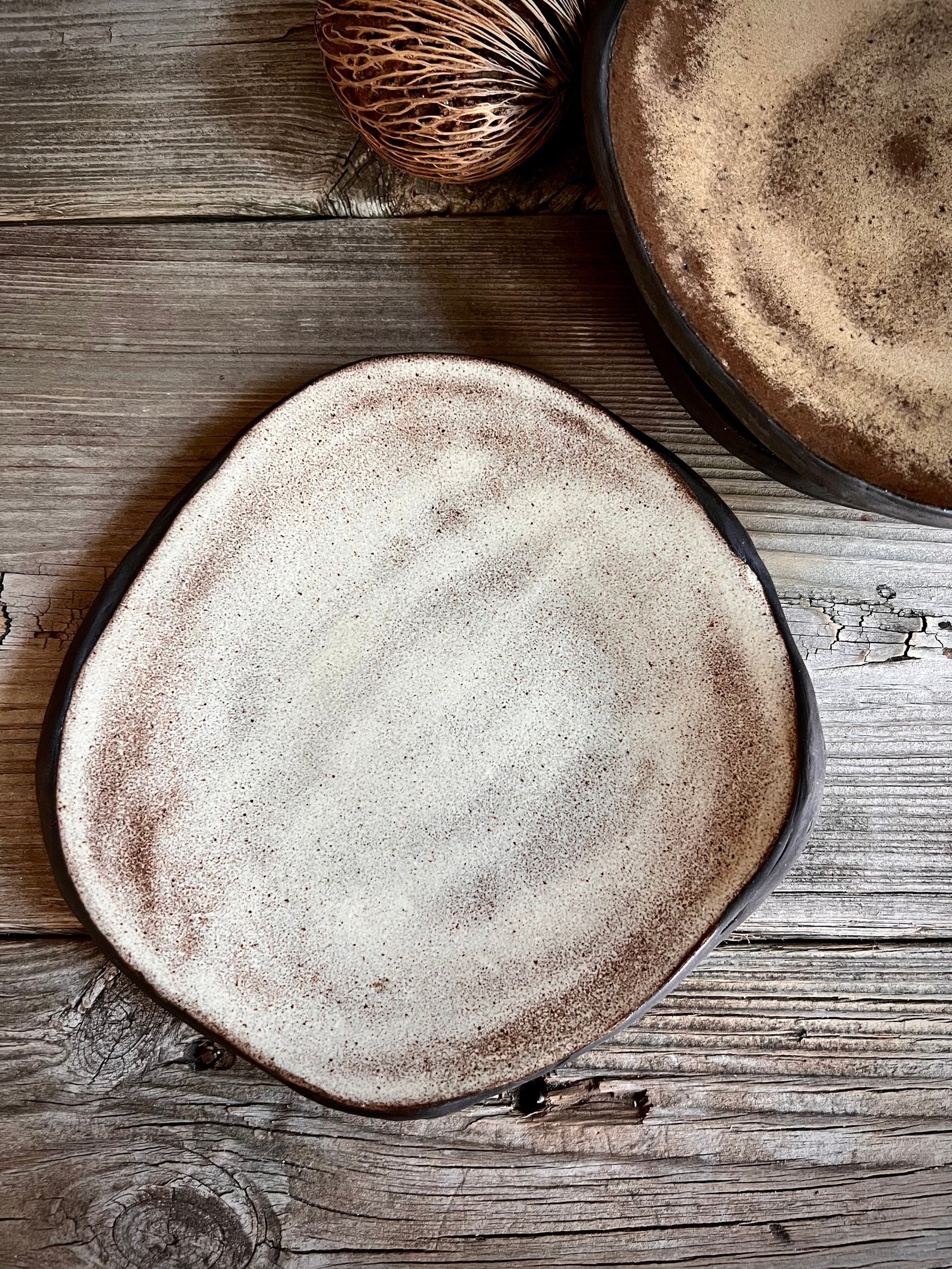 Ceramic Plate Handmade Plate Rustic Plate Housewarming - Etsy
