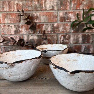 Ceramic Bowls, Handmade Bowls, Rustic Bowls, Minimalist Stoneware ...