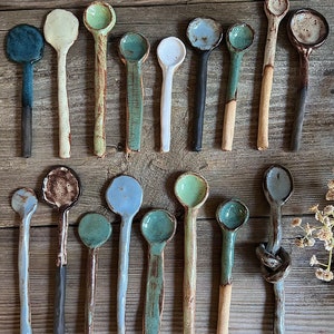 Ceramic Spoons, Stirring Spoons, Handmade Ceramic Spoons, Handmade ...