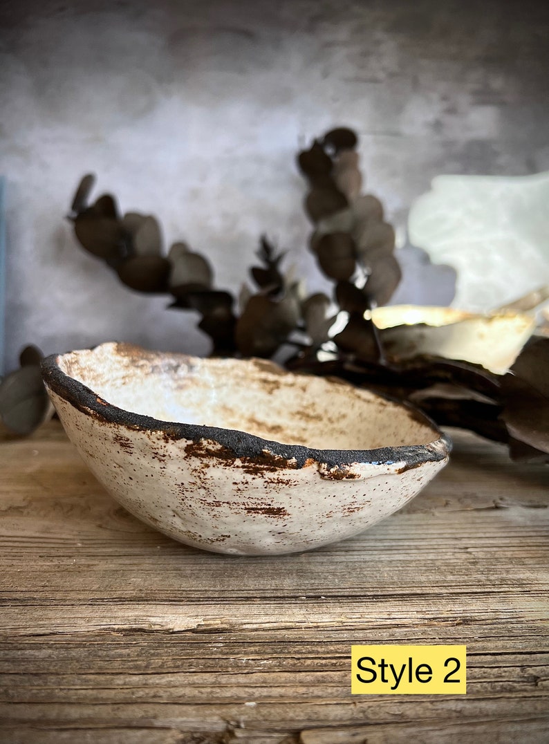 Ceramic Bowls Handmade Bowls Rustic Bowls Minimalist - Etsy