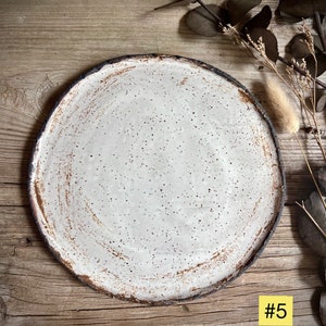 Ceramic Plate Handmade Plate Rustic Plate Housewarming - Etsy