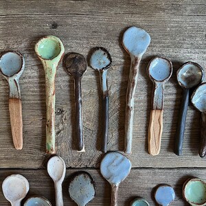Ceramic Spoons, Stirring Spoons, Handmade Ceramic Spoons, Handmade ...