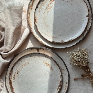 Ceramic Plate, Handmade Plate, Rustic Plate, Housewarming Plates ...