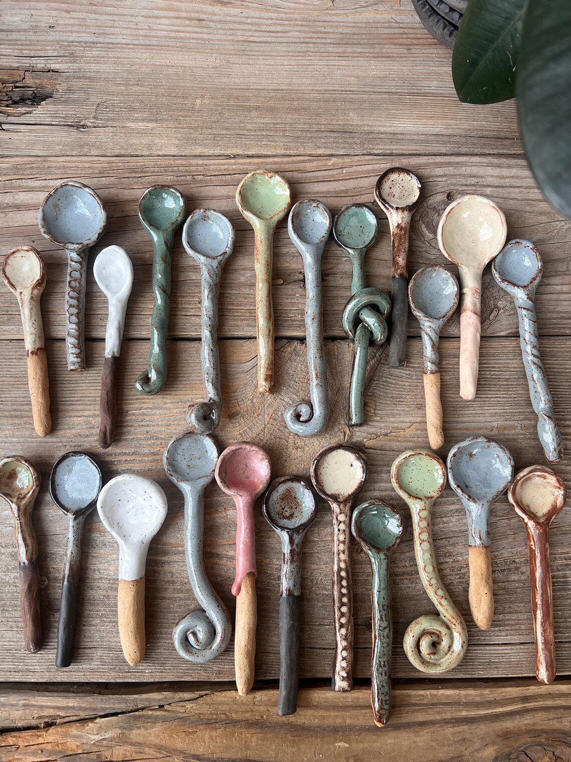 Ceramic Spoons, Stirring Spoons, Handmade Ceramic Spoons, Handmade ...