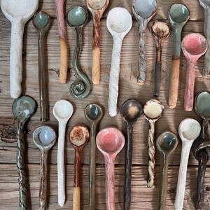 Ceramic Spoons, Stirring Spoons, Handmade Ceramic Spoons, Handmade ...