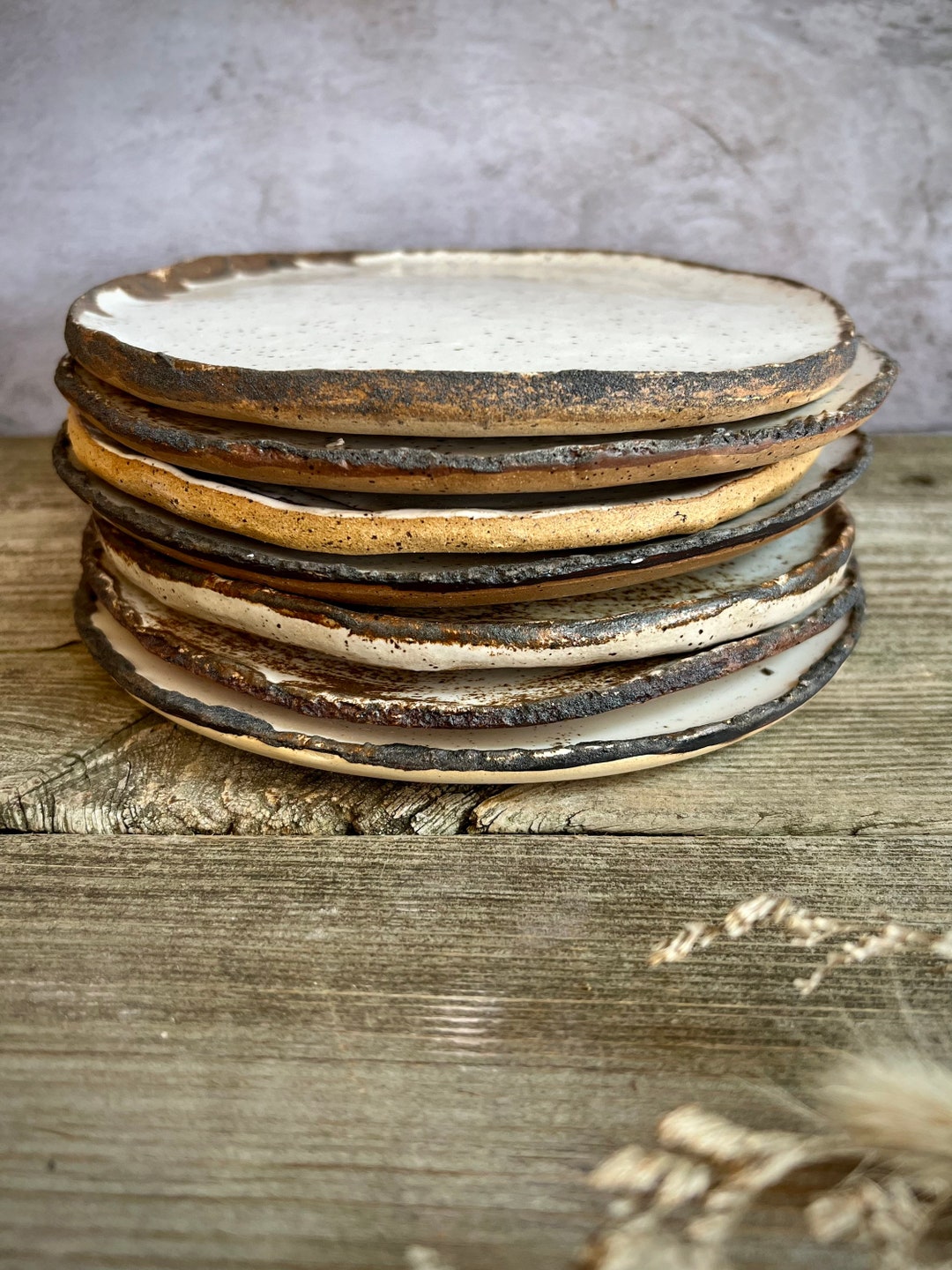 Ceramic Plate Handmade Plate Rustic Plate Housewarming - Etsy Canada