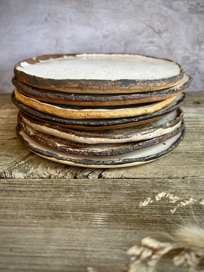 Ceramic Plate Handmade Plate Rustic Plate Housewarming - Etsy