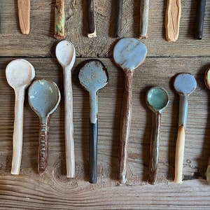 Ceramic Spoons, Stirring Spoons, Handmade Ceramic Spoons, Handmade ...