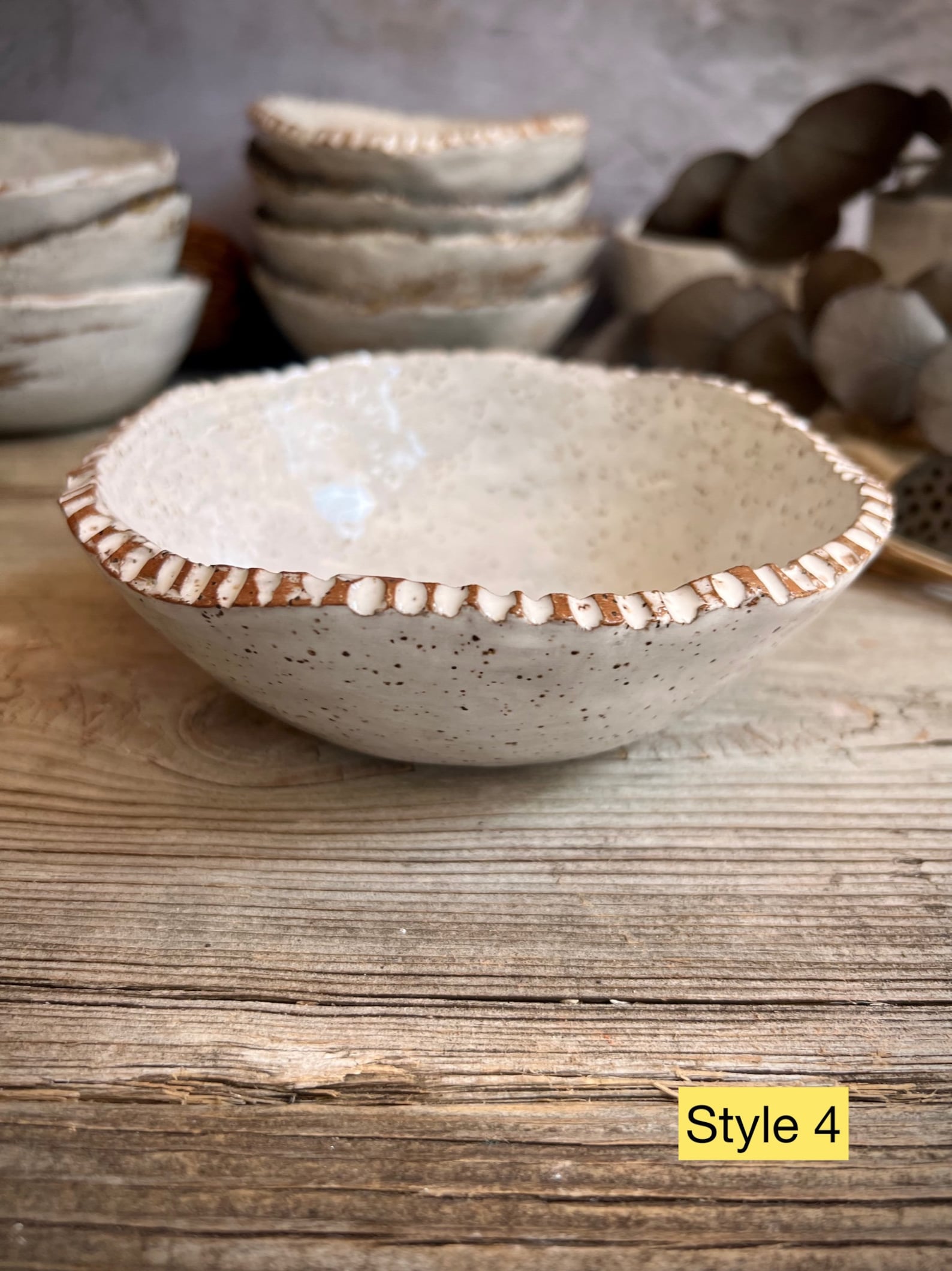 Ceramic Bowls Handmade Bowls Rustic Bowls Minimalist - Etsy