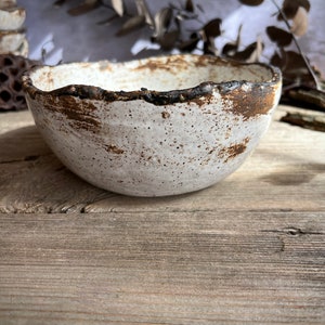 Ceramic Bowl, Handmade Bowl, Rustic Bowl, Farmhouse Stoneware, Handmade ...