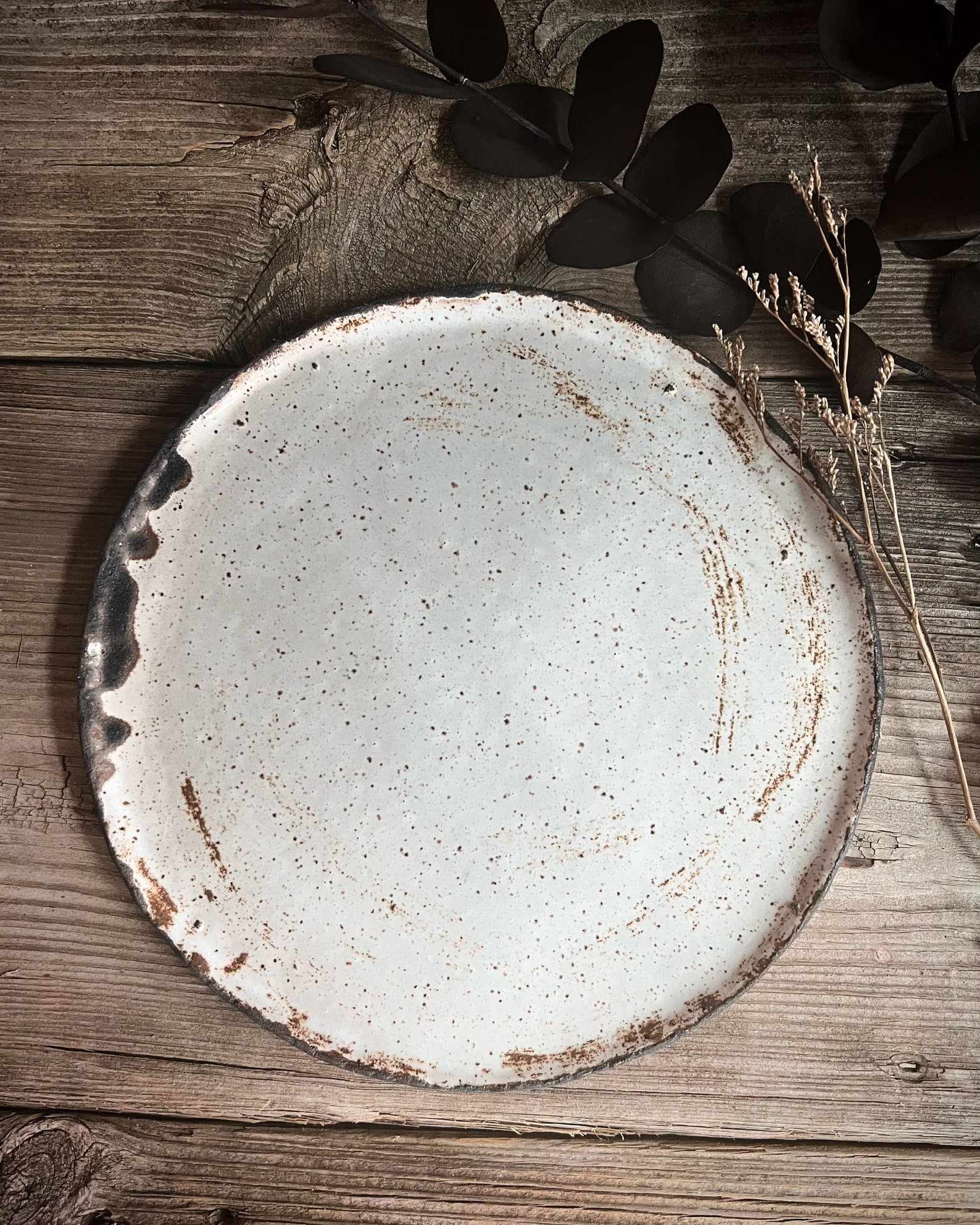 Ceramic Plate Handmade Plate Rustic Plate Housewarming - Etsy Canada
