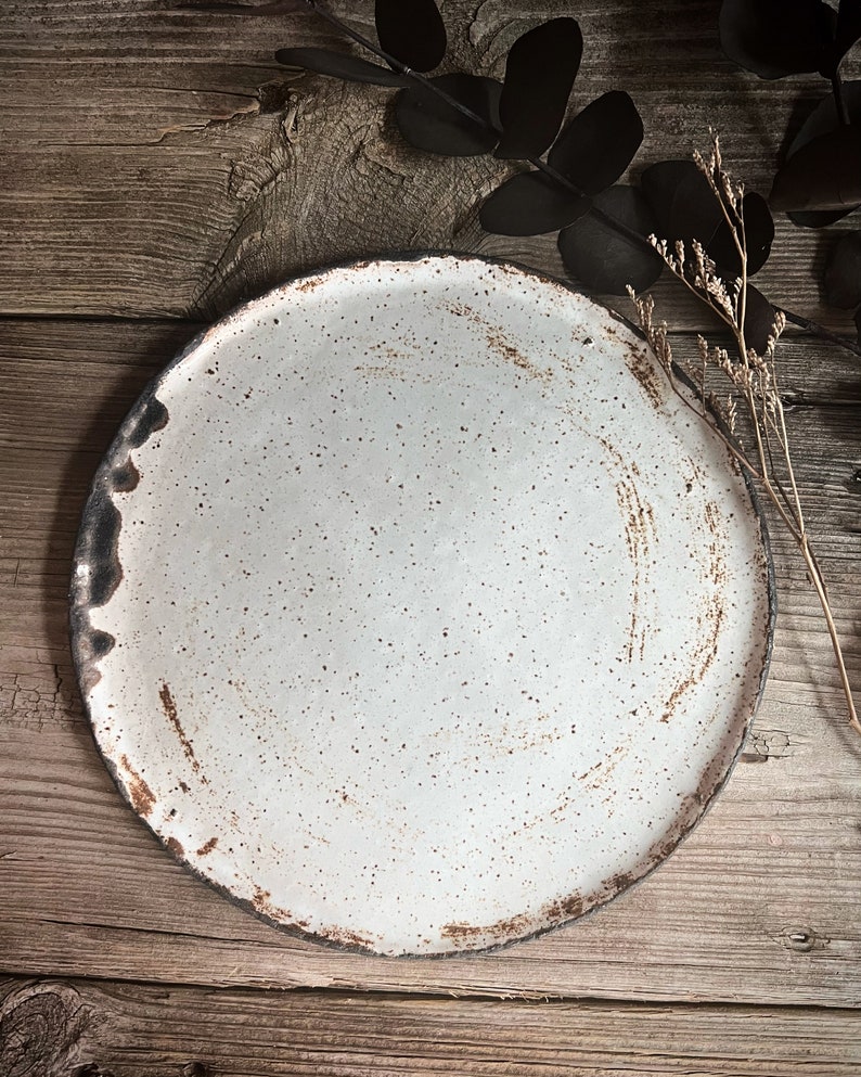 Ceramic Plate Handmade Plate Rustic Plate Housewarming - Etsy