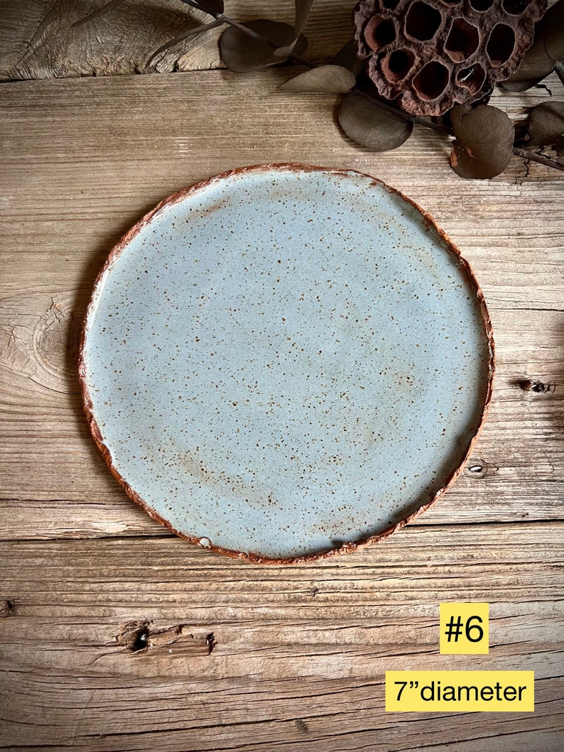 Ceramic Plate Handmade Plate Rustic Plate Housewarming - Etsy
