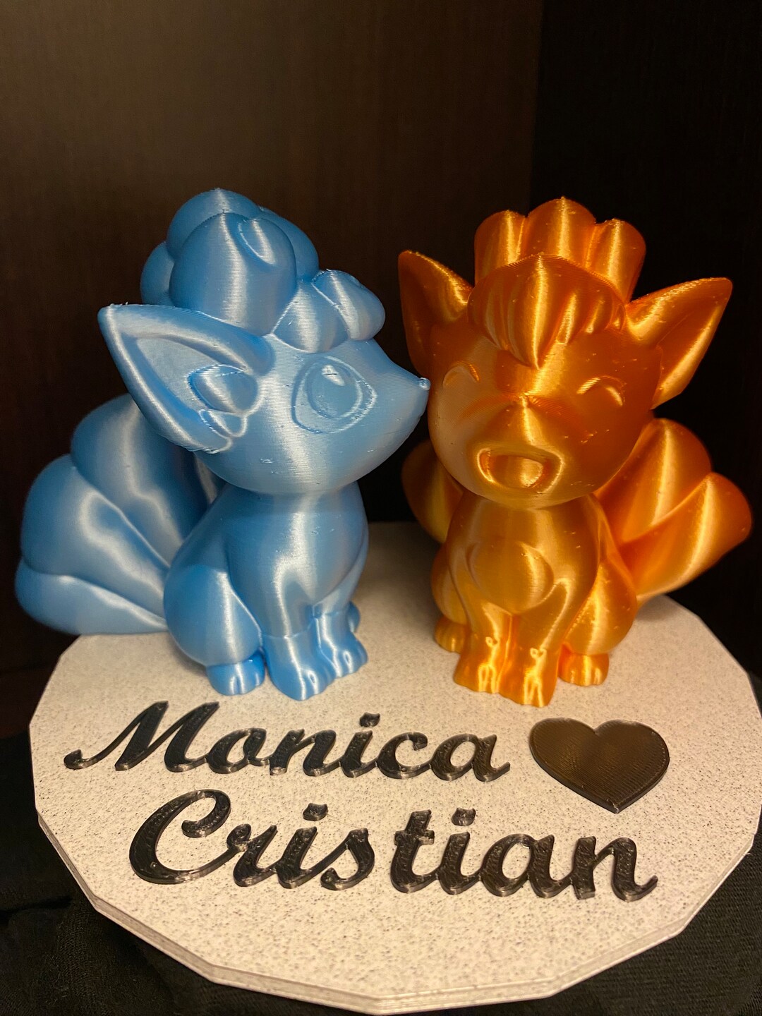 Vulpix in Love Valentine's Day Pokemon 3D Printing - Etsy
