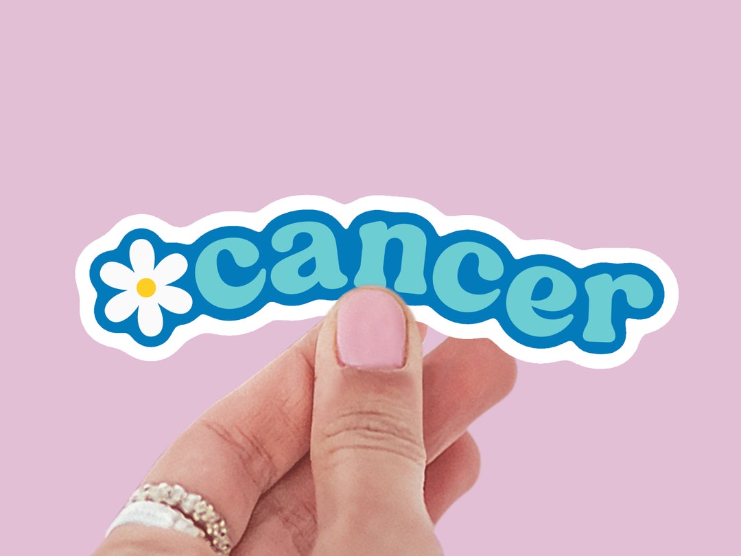 Cancer Horoscope Sticker, Horoscope Waterbottle Sticker, Zodiac Sticker ...