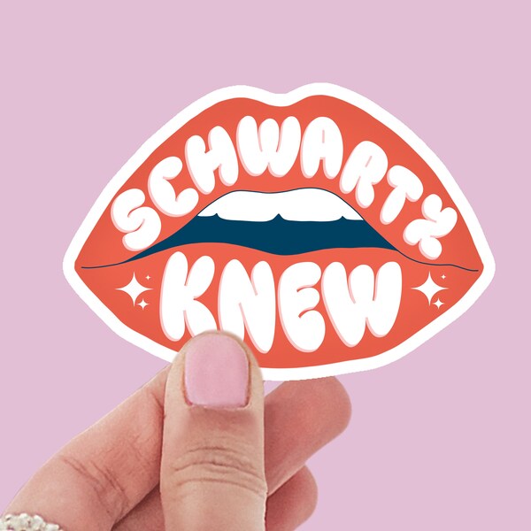 Schwartz Sticker - Etsy