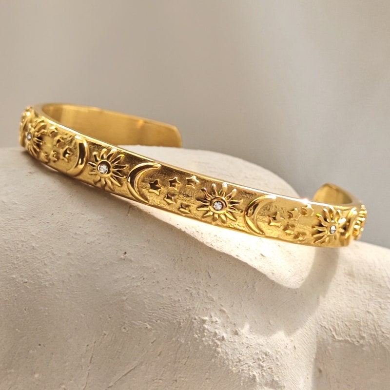 Gold Bangles - Etsy